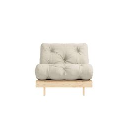 Karup Design Daybett &raquo;Roots Sofa Bed, Schlafsofa, Bettfunktion, FSC -Massivholz, B: 90 cm&laquo; Erh&auml;ltlich in Breite 90 cm, 140 cm oder 160 cm, Inkl. Futonmatratze. 