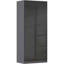 OTTO home Dreht&uuml;renschrank &raquo;Kleiderschrank Schrank Garderobe AGORDO mit Dekor- oder Hochglanzfront&laquo; in zwei Griff-Farben, Breite 91 cm, mit 