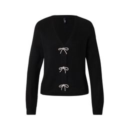 Only Pullover 'ONLDONNA' Damen Gr&ouml;&szlig;e L schwarz / silber