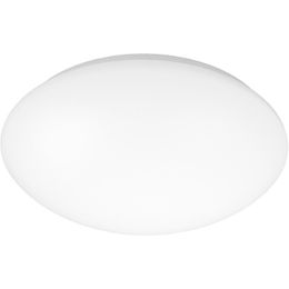 Niermann Deckenleuchte E27 1 Stk. Deckenschale Kunststoff, opal wei&szlig; wei&szlig; 1, &Oslash; 36cm H: 9,5cm, 1 Stk.