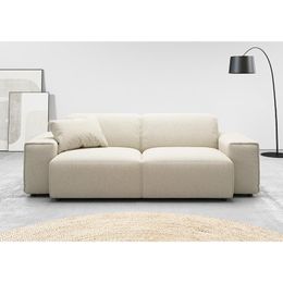 Home Affaire 2,5-Sitzer &raquo;Glimminge auch in Breitcord, Feincord + Easy care-Bezug&laquo; besondere Kedern&auml;hte, Zierkissen beige 96% Polyester, 4% Polyacryl B