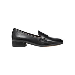 Geox Leder-Mokassins "Dhyalma" in Schwarz - 52% | Gr&ouml;&szlig;e 38 | Damen-schuhe-halbschuhe