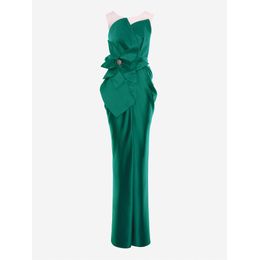 Acob A Porter Abendkleid Damen Gr&ouml;&szlig;e 38 gr&uuml;n Sommerkleid