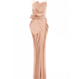 Acob A Porter Abendkleid Damen Gr&ouml;&szlig;e 34 beige Sommerkleid