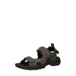 Keen Sandals 'Targhee III' male size 48 Greige / Red / Black
