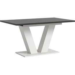 Home Affaire Esstisch &raquo;Motus, ausziehbar 150 -190 cm, inklusive 40 cm Einlegeplatte&laquo; Set, 1 Stk. tlg. V-Gestell mit Bodenplatte, Tisch, K&uuml;chentisch, 
