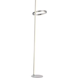 JUST LIGHT LED Stehlampe &raquo;RITUS&laquo; LED-Board 1 Stk. Warmwei&szlig; Touchdimmer, getrennt schaltbar, Memoryfunktion 2, &Oslash; 30cm H: 159,5cm, 1 Stk.