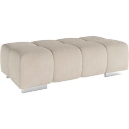 COTTA Hockerbank &raquo;Orion&laquo; 90% Polyester, 10% Polyamid B/H/T: 134cm x 42cm x 70cm, Chenille-Struktur