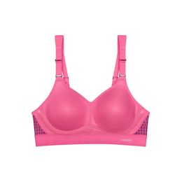 Triumph Triaction Sport-BH ' Triaction Hybrid Lite ' Damen Gr&ouml;&szlig;e M/L pink