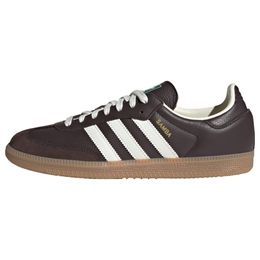 adidas originals Sneaker 'Samba' Herren Gr&ouml;&szlig;e 45/45.5 kastanienbraun / wei&szlig; Sommerschuhe