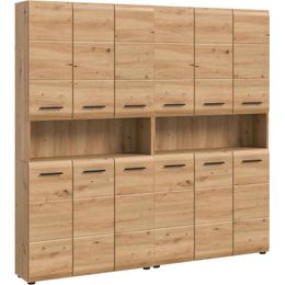 Welltime Badezimmer-Set Set, 2 Stk. tlg. Holzwerkstoff, MDF B/H/T: 180cmcm x 185cmcm x 30cmcm