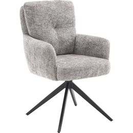 Home Affaire Esszimmerstuhl &raquo;Valldemossa&laquo; (Set) 2 Stk. grau B/H/T: 60cm x 92cm x 67cm, 2 Stk., uni, 2er Set