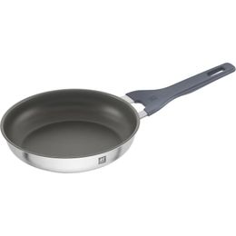 Zwilling Bratpfanne &raquo;Simplify&laquo; Edelstahl 18/10 1 Stk. tlg. Keramikbeschichtung, Stay-Cool-Griffe, Sandwichboden silber &Oslash; 20cm