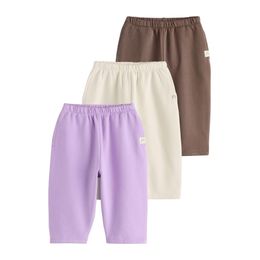 next Pants girl size 110 Cream / Brown / Lavender