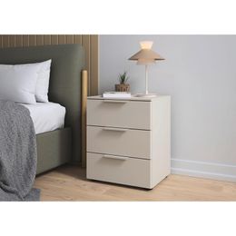 LeGer Home by Lena Gercke Nachtkommode &raquo;Nachttisch Nachtschrank Nachtkonsole SERINA eleganter Eyecatcher&laquo; inkl. SOFT-CLOSE-FUNKTION, mit 3 Schubk&auml;sten