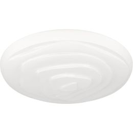 Eglo Deckenleuchte &raquo;BATTISTONA&laquo; LED-Modul 1 Stk. warmwei&szlig; - kaltwei&szlig; Deckenleuchte in wei&szlig; aus Stahl - warmwei&szlig; - kaltwei&szlig; wei&szlig; &Oslash; 48cm H: 10cm, 1 Stk.