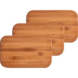 zeller Schneidebrett &raquo;Bamboo&laquo; wir empfehlen Handw&auml;sche beige Bambus B/H/L: 14cm x 0,8cm x 22cm