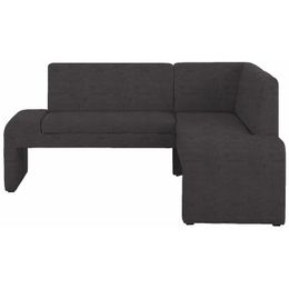 Home Affaire Eckbank &raquo;Bologna&laquo; in 2 Gr&ouml;&szlig;en (langer Schenkel 180 oder 200 cm), verschiedene Qualit&auml;ten schwarz B/H/T: 200cm x 84cm x 160cm, Microfaser,
