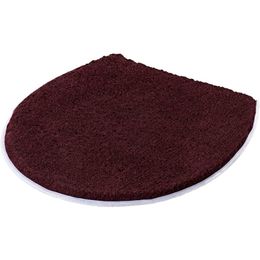Kleine Wolke WC-Deckelbezug &raquo;&raquo;Soft&laquo;&laquo; H&ouml;he 20 mm rutschhemmend beschichtet Uni Farben, waschbar lila Kunstfaser WC-Deckelbezug (47cm x 50cm ) WC-Deckelbezug (47cm x