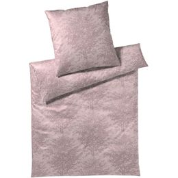 Elegante Bettw&auml;sche &raquo;Forest&laquo; 2 Stk. angenehmes Hautgef&uuml;hl rot Mako-Satin, Obermaterial: 100% Baumwolle B/L: 155cm x 220cm, 1 Stk., 1 Stk., Mako-Satin, B/L: 