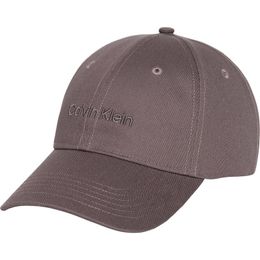 Calvin Klein Herren Baseball Cap &raquo;LOGO EMBROIDERY BASEBALL CAP&laquo; Mit festem Schirm braun Einheitsgr&ouml;&szlig;e