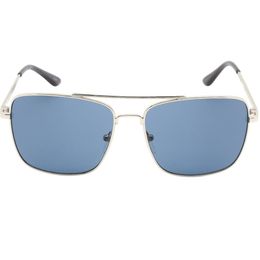 Calvin Klein Sonnenbrille CK19136S 045 Silberne Sonnenbrille