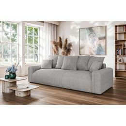 Home Affaire Big-Sofa &raquo;LAKESIDE klein 3-Sitzer Schlafsofa mit Bettkasten, Breite 238 cm&laquo; Liegefl&auml;che 149x195 cm, hoher Sitzkomfort, Ma&szlig;e B/T/H: 238/98