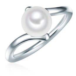 Valero Pearls Ring female size 62 Silver / Pearl white