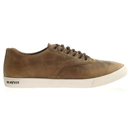 SeaVees Hermosa Sneaker Wintertide Elmwood ge&ouml;lte robuste Leder braune Herren Schuhe