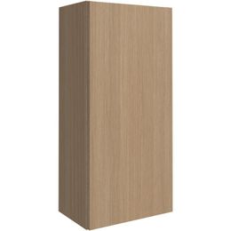 Welltime H&auml;ngeschrank &raquo;EIXO, 1 T&uuml;r, 2 verstellbare Einlegeb&ouml;den&laquo; braun Holzwerkstoff Eiche hell, B/H/T: 30cm x 64cm x 20cm, T&uuml;ren: 1 Stk. 