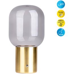 N&auml;ve n&auml;ve LED Tischleuchte &raquo;Albero&laquo; 1 Stk. Stufenlos dimmbar gold &Oslash; 13cm H: 25cm, 1 Stk.