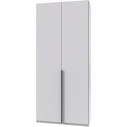 wimex Kleiderschrank &raquo;Mugano,in 5 Breiten,2 H&ouml;hen,2 Tiefen, viele Farben, Made in Germany&laquo; in Basic oder Premium Ausstattung, mit langen Griffen aus Metall,