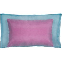 Pad Dekokissen &raquo;CHANGEANT&laquo; feiner, fast schwebender Stoff pink Polyester B/L: 30cm x 50cm, 1 Stk.