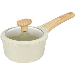 RESTO Kitchenware Kasserolle &raquo;Ran, Kochtopf antihaftbeschichtet und sp&uuml;lmaschinenfest&laquo; 2 Stk. tlg. Aluminiumguss 1,3 l + &Oslash; 16cm + H&ouml;he 8cm