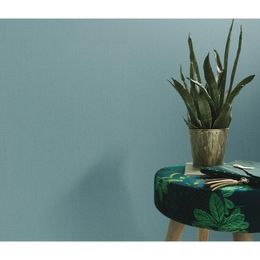 Erismann Vliestapete &raquo;PVC-freie Vliestapete ELIN&laquo; leicht strukturiert Phthalate frei blau Vlies B/L: 0,53m x 10,05m, Rollen: 1