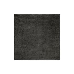 Wecon Home Teppich &raquo;Wogh&laquo; quadratisch 25 mm H&ouml;he Kurzflor, maschinell gewebt, robust, Wohn- & Schlafzimmer, einfarbig grau Polyester B : 200cm 1 Stk.,