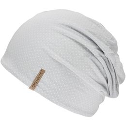 Chillouts Damen Chillouts Beanie &raquo;Geneva Hat&laquo; f&uuml;r w&auml;rmere Tage, sch&uuml;tzt vor Sonne, w&auml;rmt Ohren bei Wind, elastisch wei&szlig; Einheitsgr&ouml;&szlig;e