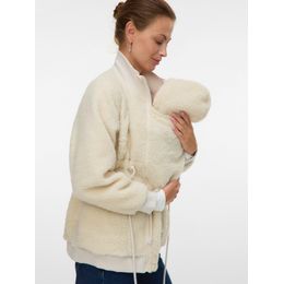 MAMALICIOUS Jacke 'MLCARLY' Damen Gr&ouml;&szlig;e L beige Sommerjacke