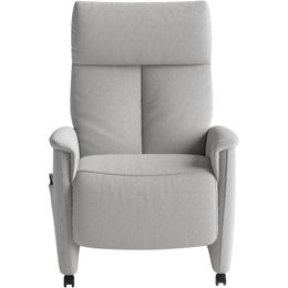 Sit & More sit&more TV-Sessel &raquo;Cremona Comfort&laquo; wahlweise manuell oder elektrischer Funktion mit Akku grau 98% Polyester, 2% Polyamid Flachgewebe, Ergonomie S1,
