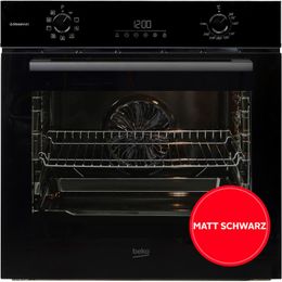 Beko Backofen &raquo;BCBIS17300B&laquo; mit 1-fach-Teleskopauszug mit Hydrolyse Dampf f&uuml;r knusprige Kruste & fluffiges Inneres dank SteamAdd schwarz Einheitsgr&ouml;&szlig;e