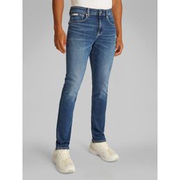 Calvin Klein Jeans Herren Skinny-fit-Jeans &raquo;SKINNY&laquo; im minimalistischen Look blau 30, L&auml;nge 34