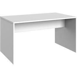 wimex Schreibtisch wei&szlig; B/H/T: 140cm x 72cm x 70cm