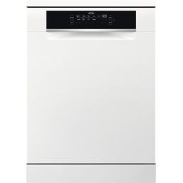 AEG Standgeschirrsp&uuml;ler 7000 &raquo;FFB75707PW&laquo; 14 Ma&szlig;gedecke Aqua Control - Wasserstopp silber ProClean Satelliten-Spr&uuml;harm