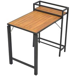 Merxx Gartentisch &raquo;Santorin&laquo; BxTxH: 93x60x87 cm braun B/H/T: 54,5cm x 87cm x 75cm