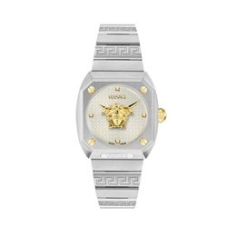 Versace Damen Quarzuhr &raquo;MEDUSA ANTARES&laquo; Armbanduhr, Damenuhr, Swiss Made, Edelstahlarmband, analog Einheitsgr&ouml;&szlig;e