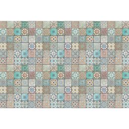 ARCHITECTS PAPER Fototapete &raquo;Tiles Oriental&laquo; Vlies, Wand, Schr&auml;ge bunt Vlies B/L: 4m x 2,7m