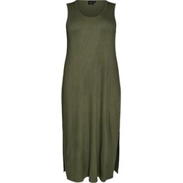 ZIZZI Kleid 'VCARLY' Damen Gr&ouml;&szlig;e 46/48 oliv Sommerkleid
