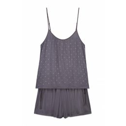 women'secret Women' Secret Shorty Damen Gr&ouml;&szlig;e L dunkelgrau / wei&szlig; Sommerkleid