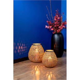 Fink Tischvase &raquo;BRASIL, Vase&laquo; schwarz Metall B/H/T: 29cm x 55cm x 29cm &Oslash; 29cm