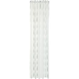 HOMING Gardine &raquo;Steen&laquo; verdeckte Schlaufen 1 Stk. tlg. Farbverlauf, Streifen, transparent, Wohnzimmer gr&uuml;n Scherli, Polyester 245cm, verdeckte 